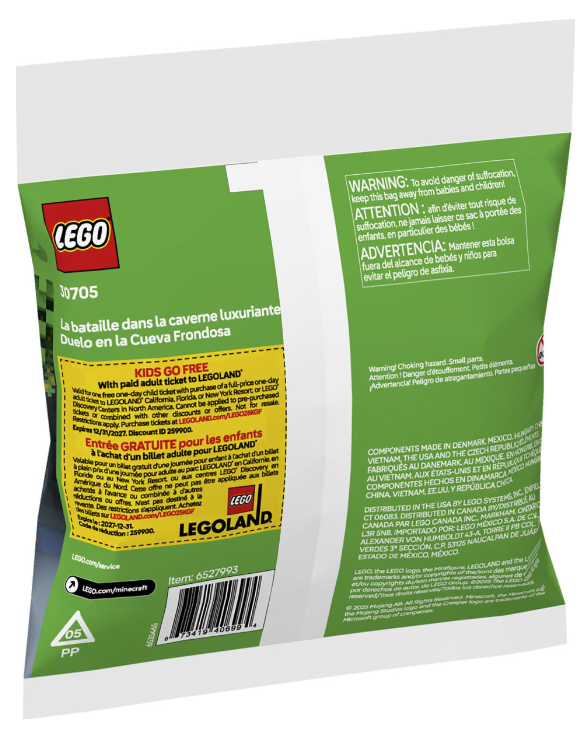 The Lush Cave Fight - Minecraft – LEGOLAND® California Resort Online Shop