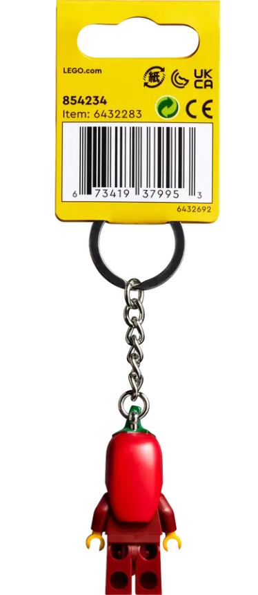 LEGO® Chili Girl Key Chain – LEGOLAND® California Resort Online Shop