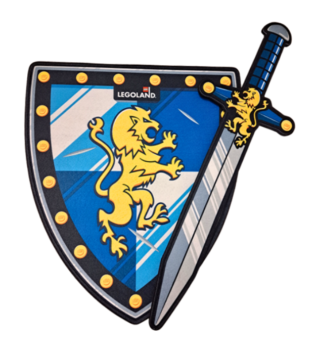 LEGOLAND® EXCLUSIVE! Lion Clan Sword & Shield Set – LEGOLAND ...