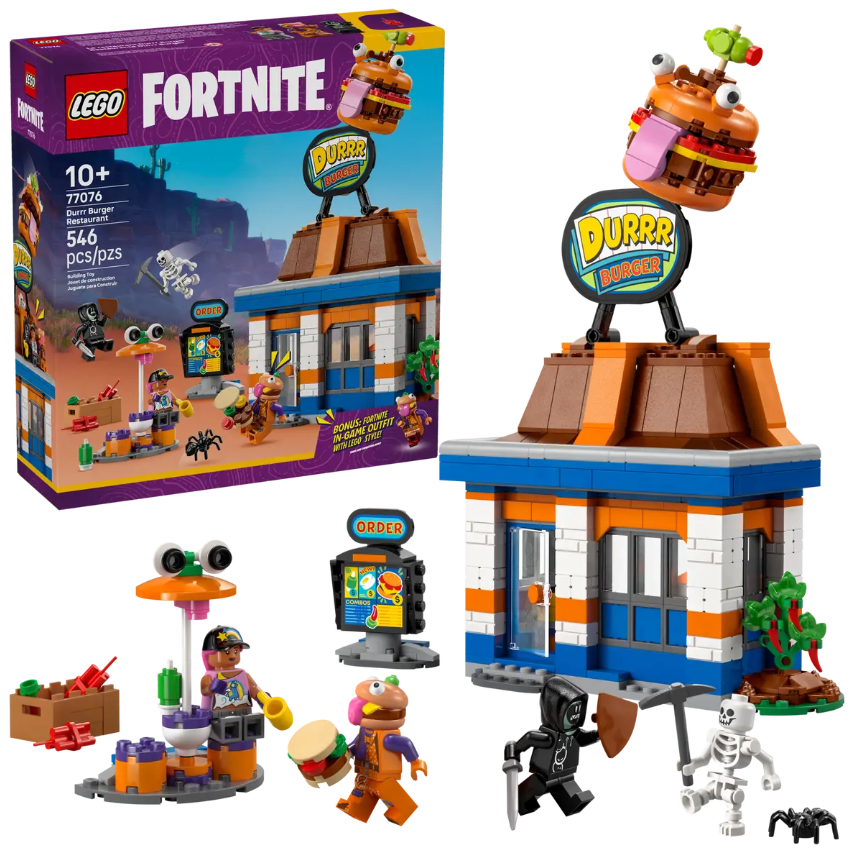 Durrr Burger Restaurant LEGO® Fortnite – LEGOLAND® California Resort ...