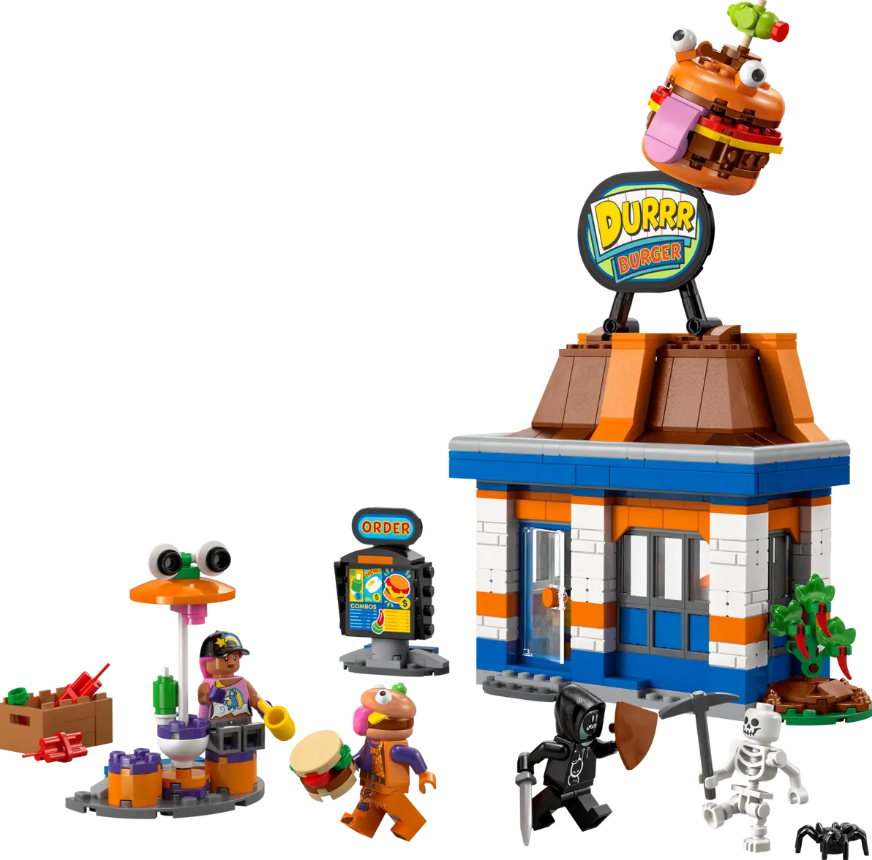 Durrr Burger Restaurant LEGO® Fortnite – LEGOLAND® California Resort ...